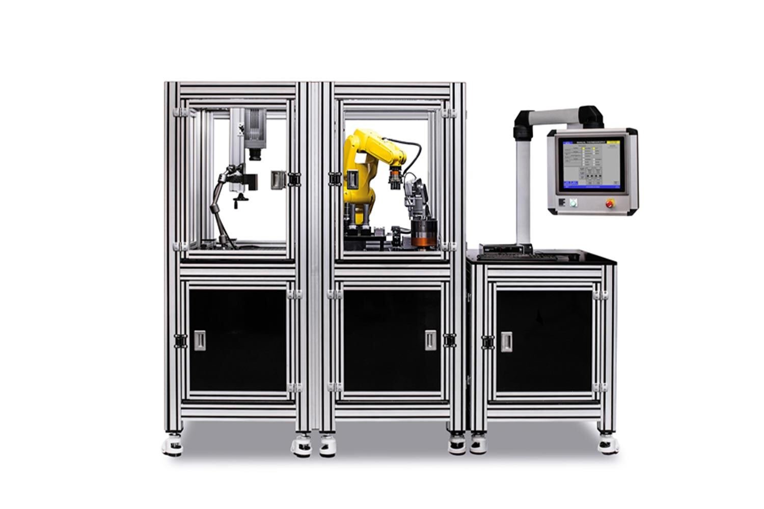 Dual testing of components with complex geometries