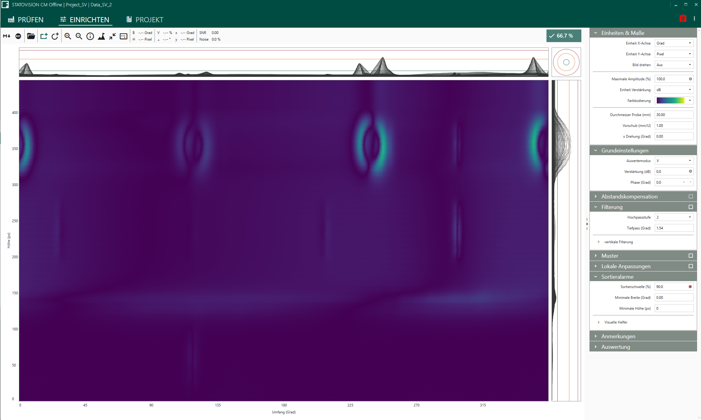 STATOVISION - Software for crack testing and surface analysis