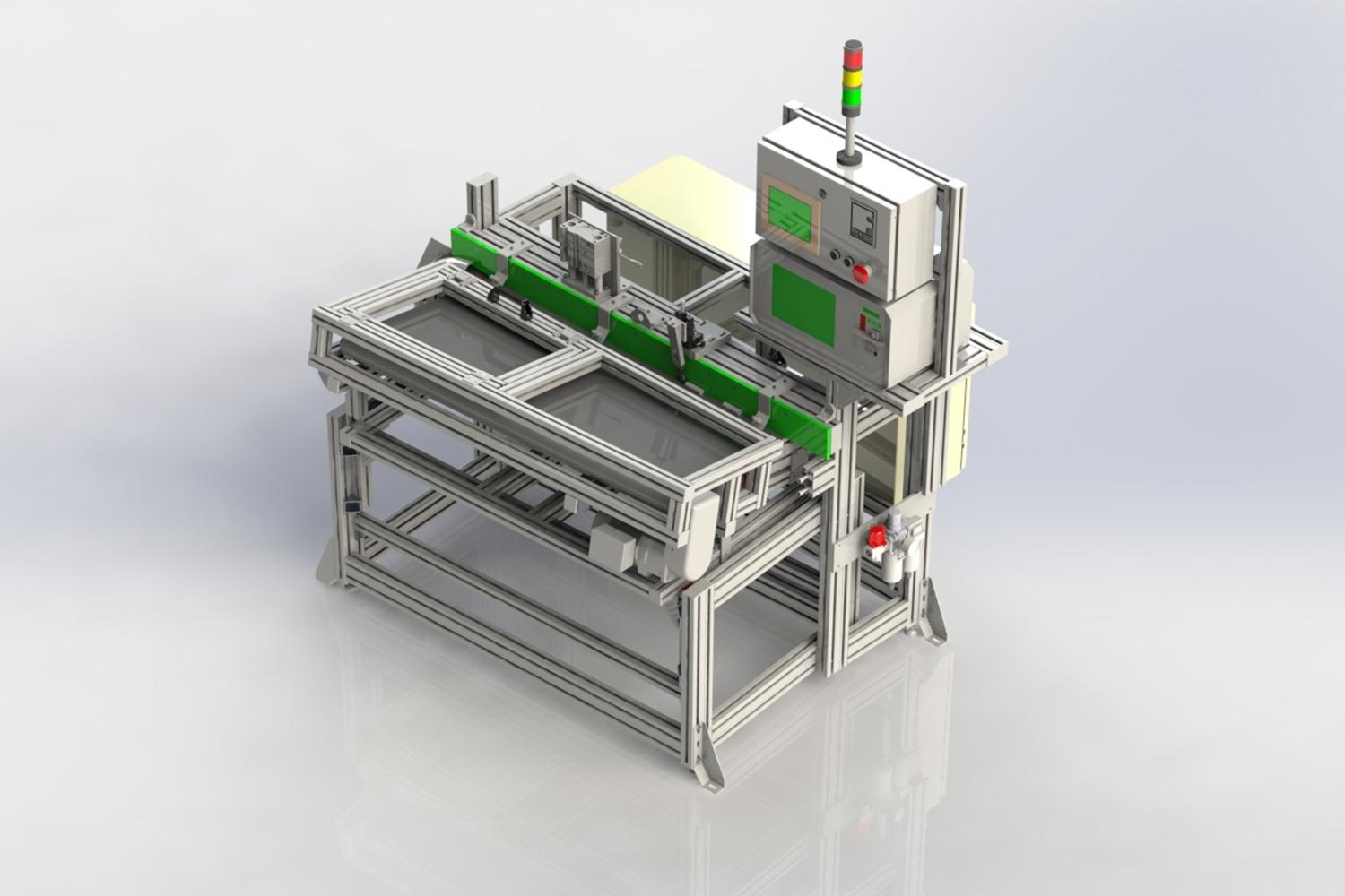 Cylindrical rod inspection system